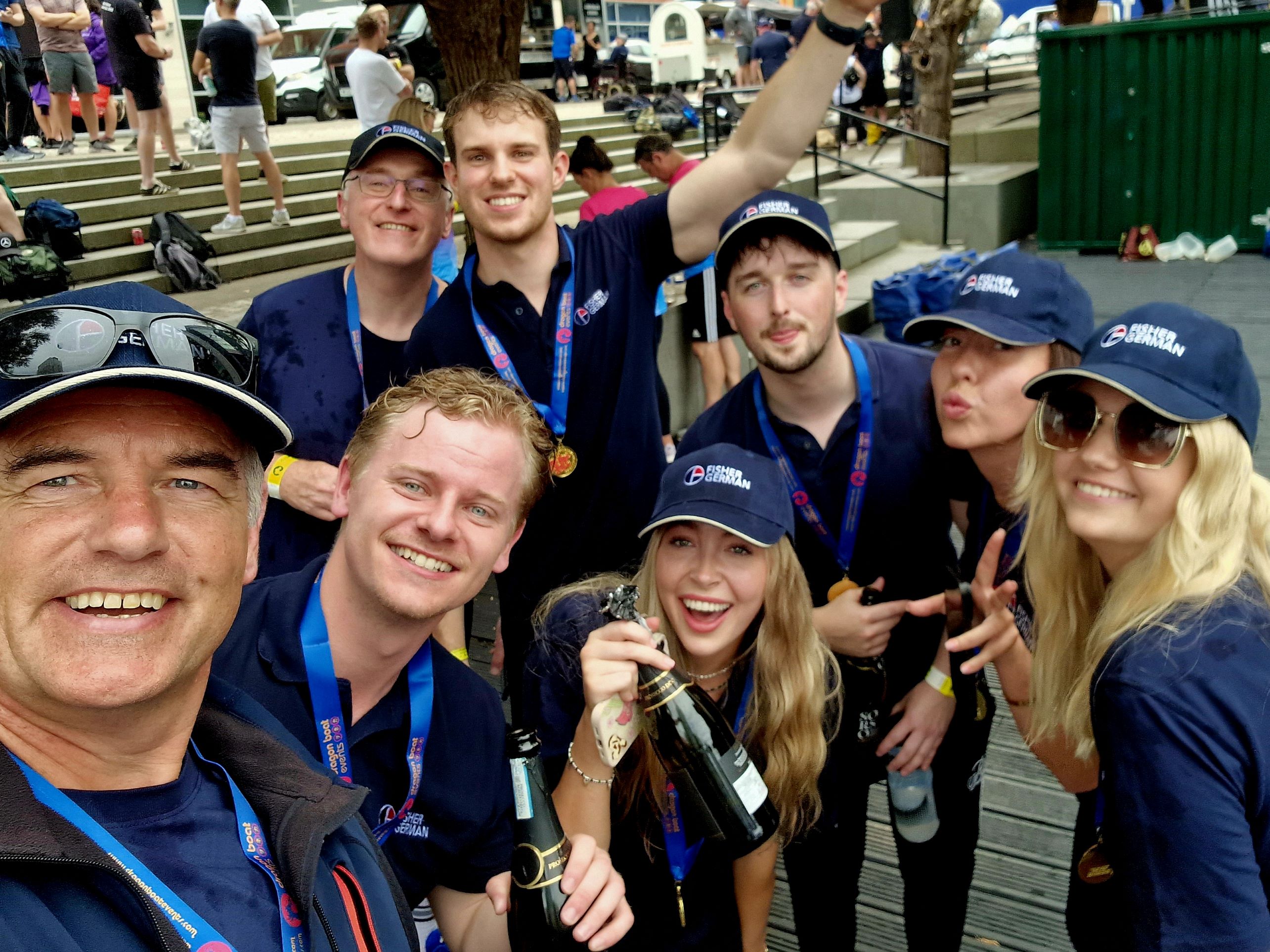 Fisher German wins the Liverpool Waters Dragon Boat Race 2023! | Fisher ...
