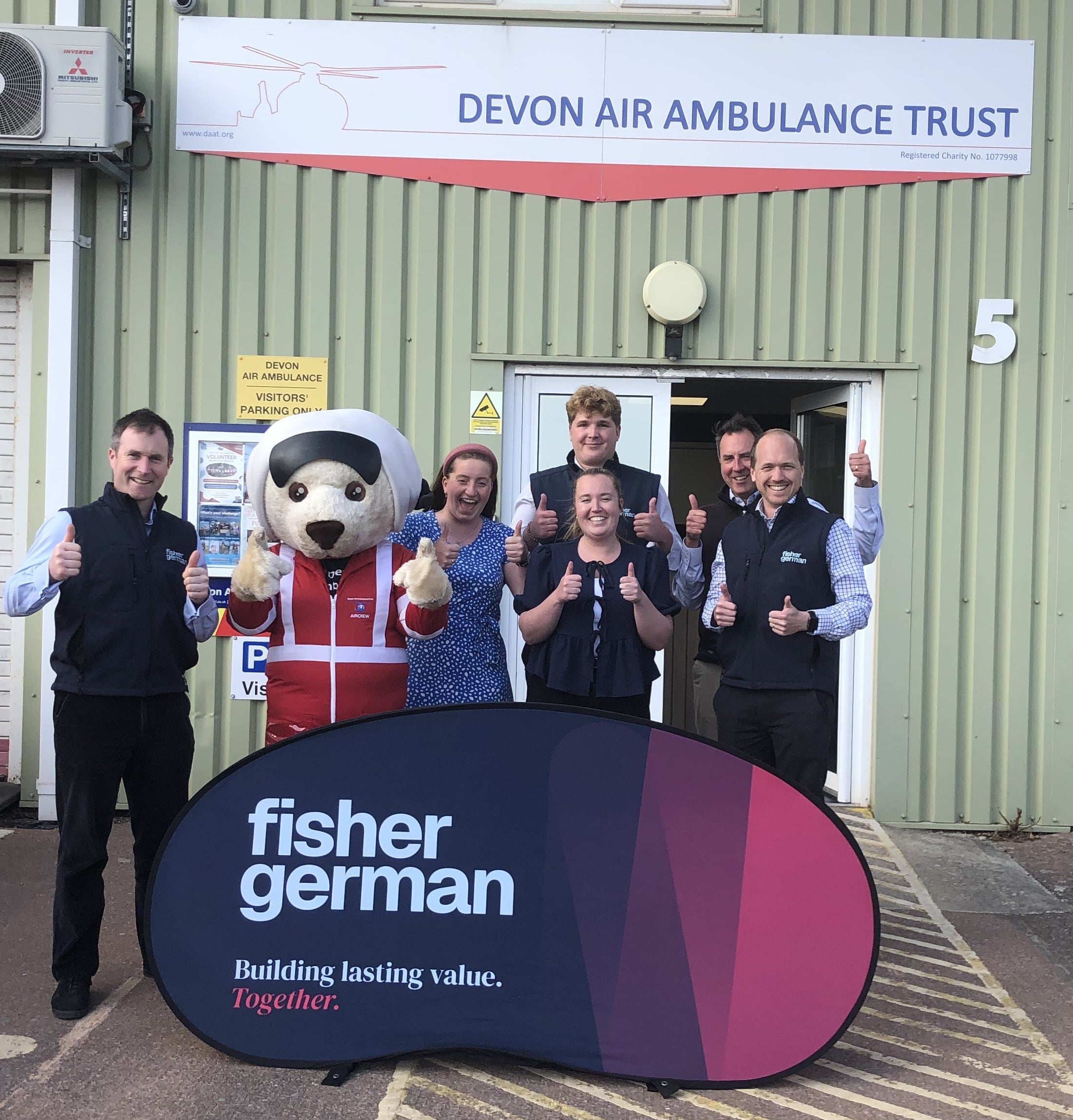 Exeter team take on 165-mile challenge for Devon Air Ambulance | Fisher ...